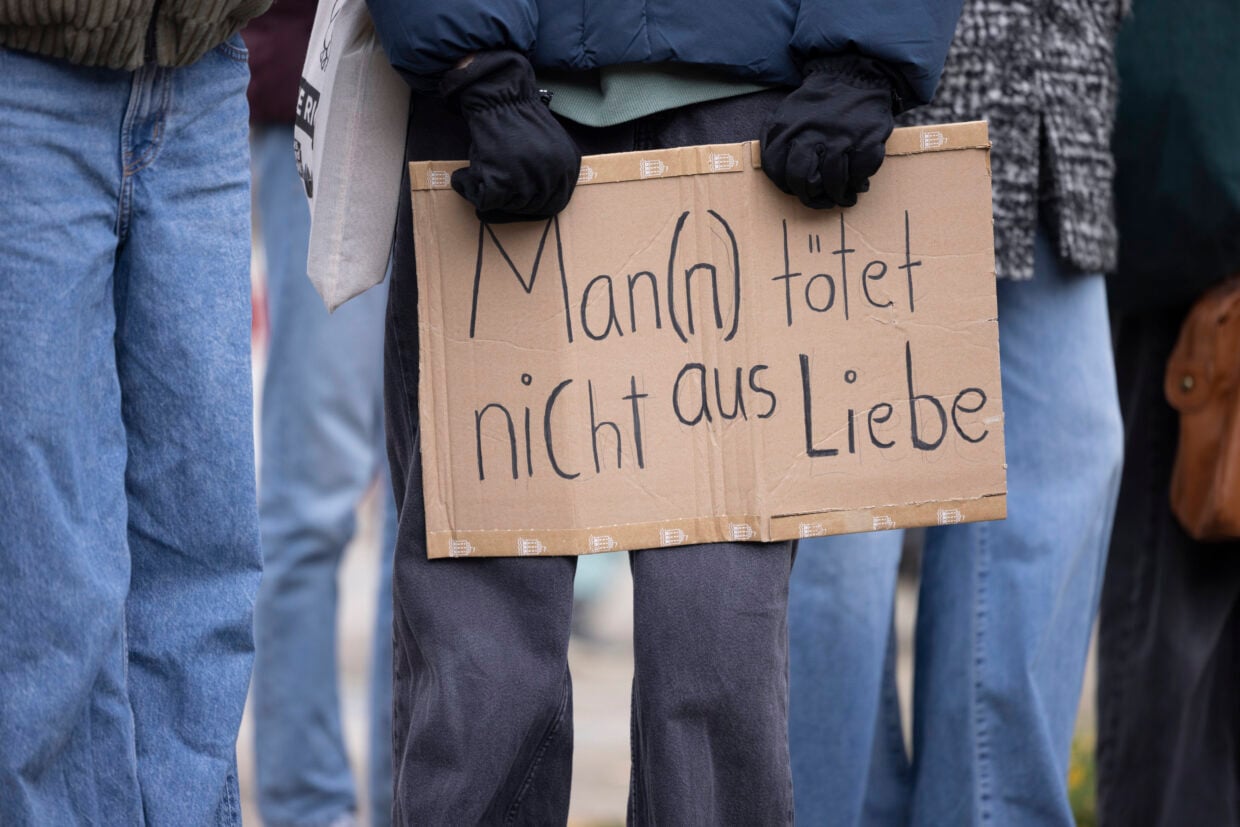 „Männer gegen Gewalt“-Demo: Ein bundesweites Novum